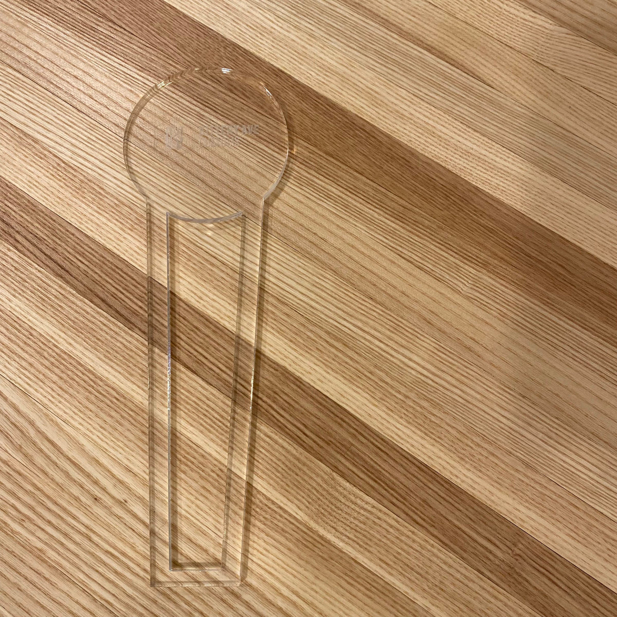 Beer Tap Handle Template | Clear Acrylic Router Template – Kittery Ave ...
